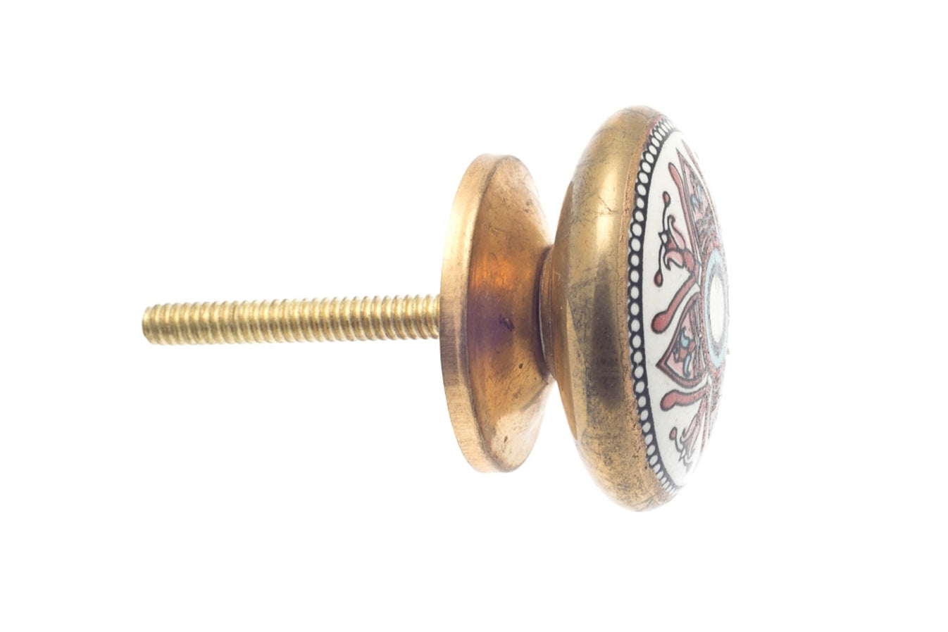 Ceramic Knob Moroccan Mosaic Lilac and Gold 38mm – Mango Tree Knobs