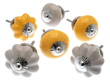 Classic & Vintage Ceramic Knobs – Ideal for Doors, Drawers, Wardrobes – Mango Tree Knobs
